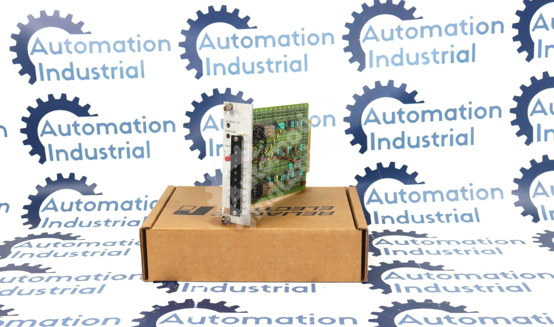 0-52808 By Reliance Electric Circuit Board and Faceplate MaxPak Plus S