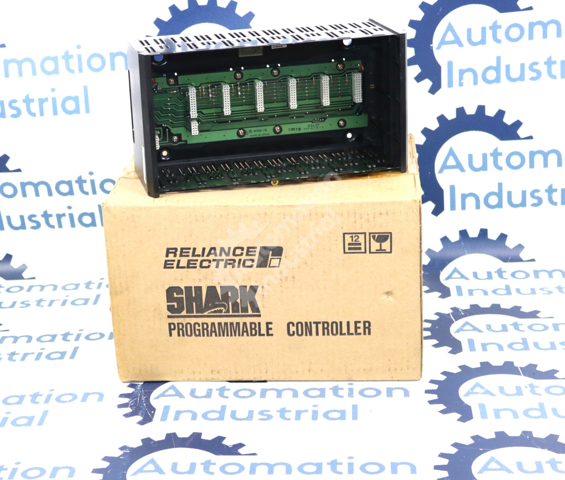 45C913 By Reliance Electric 6-Slot Programmable Ctrl Rack Assembly Sha