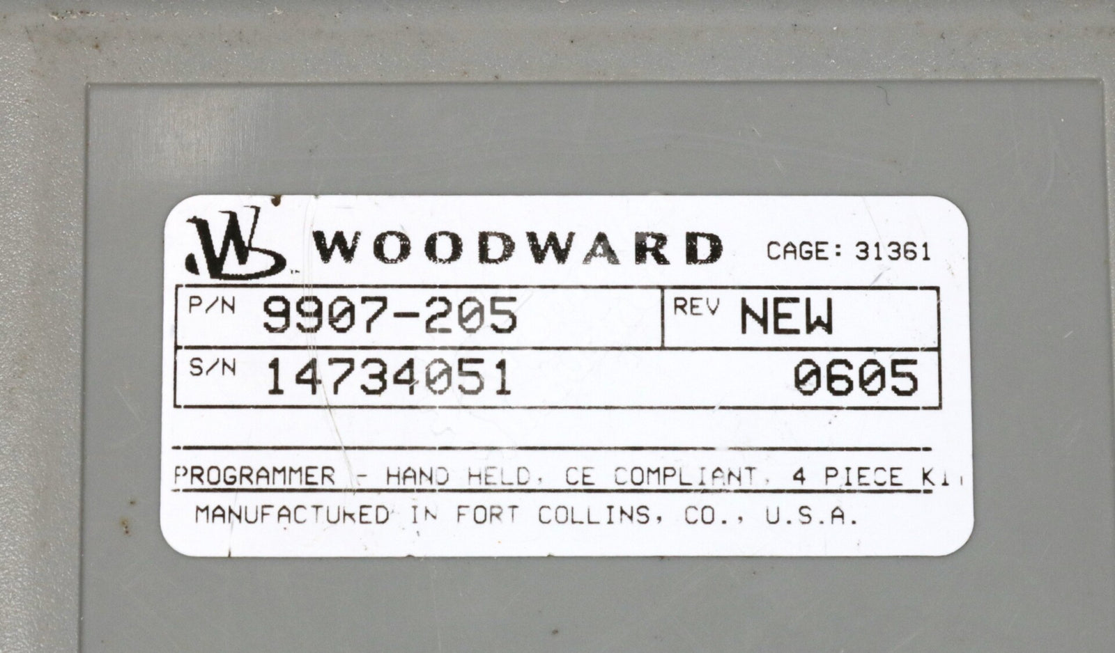 9907-205 By Woodward Hand Held Programmer DSLC Control – Automation ...