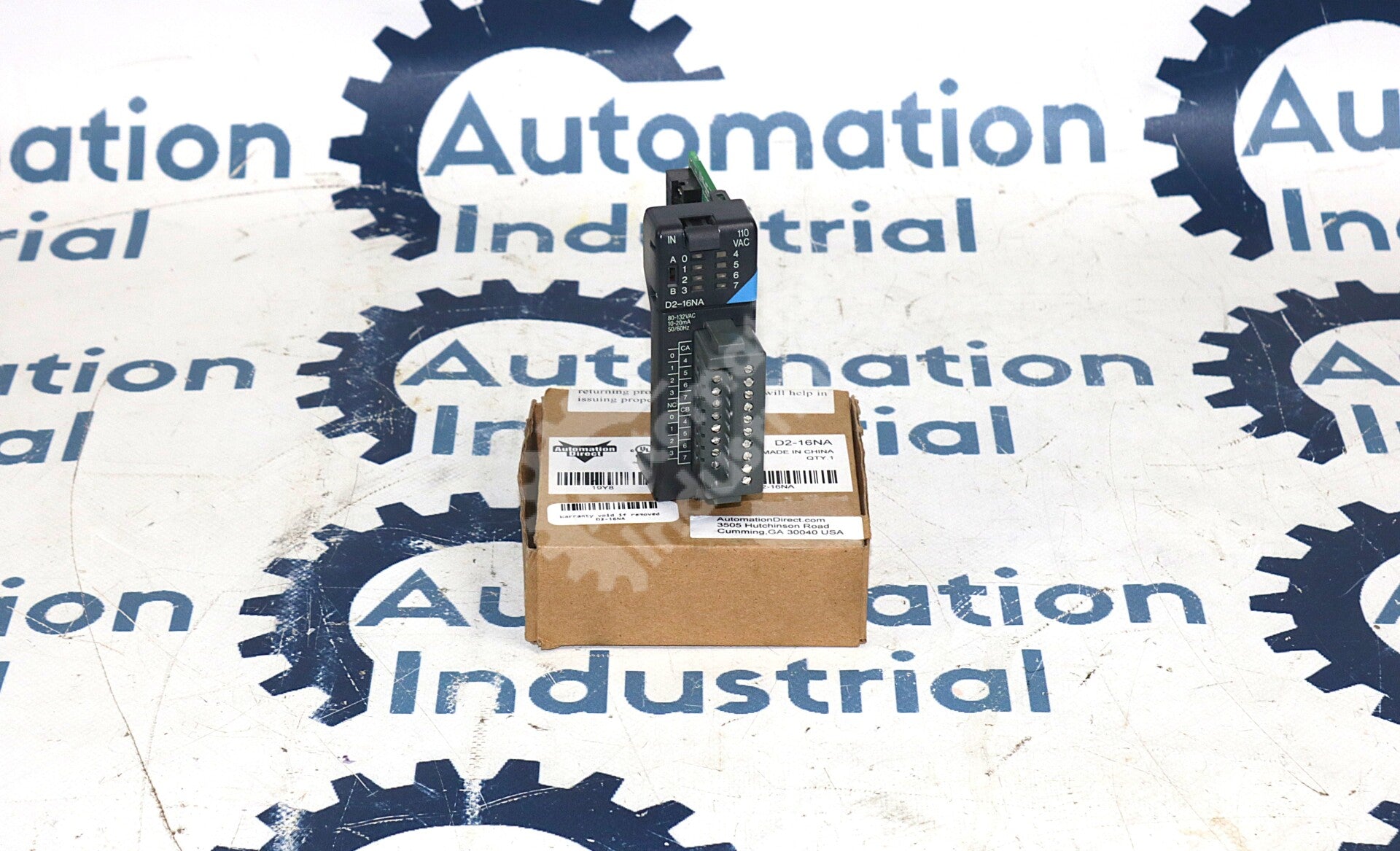 D2-16NA By Automation Direct 80-132VAC 16-Point Discrete Input Module