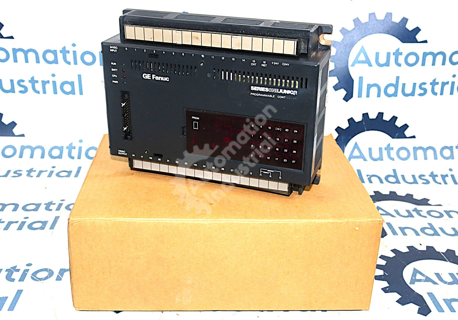 IC609SJR102 By GE Series One Jr 24VDC/115-230VAC Output Programmable C
