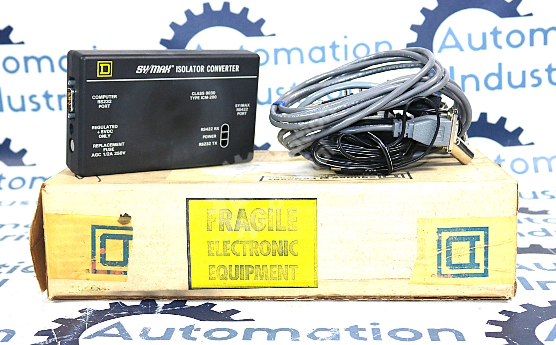 ICM-200 By Square D Sy/Max Class 8030 Isolator Convertor Module With C