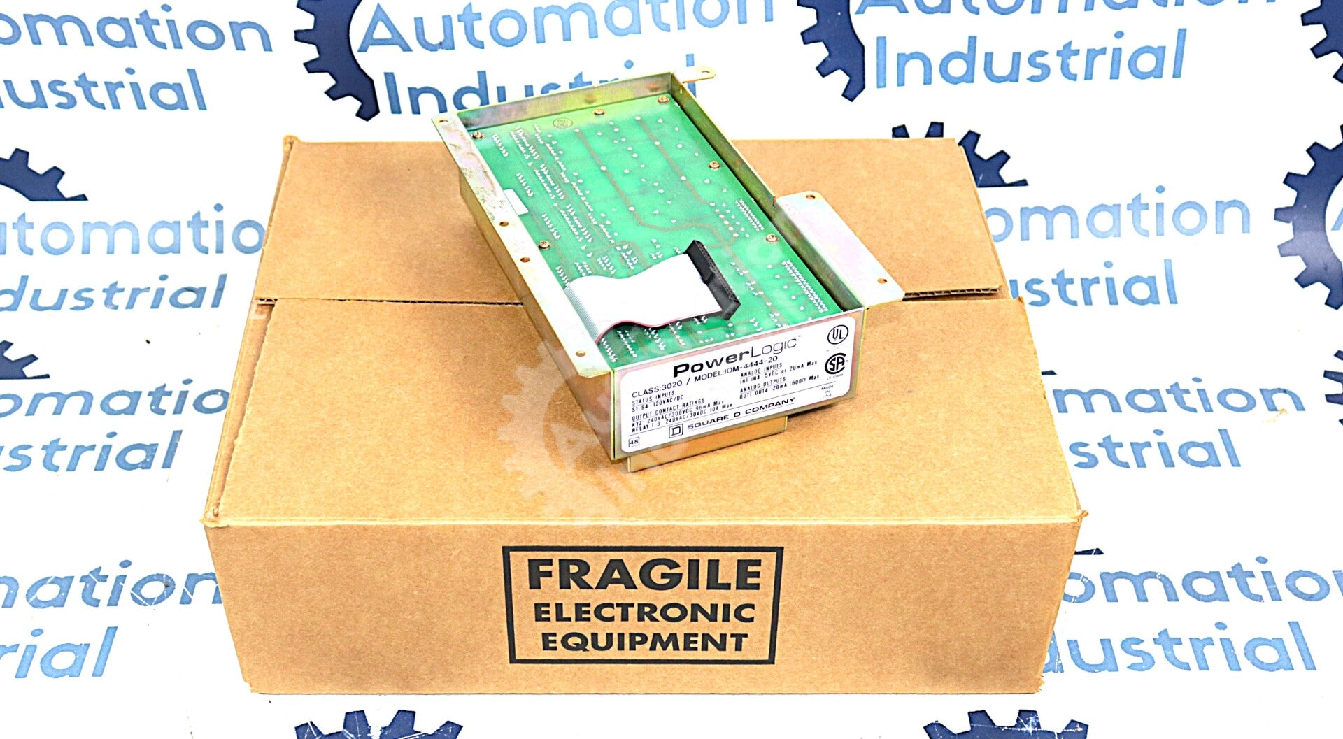 IOM-4444-20 By Square D PowerLogic CL 3020 4 Analog In/4 Analog Out I/