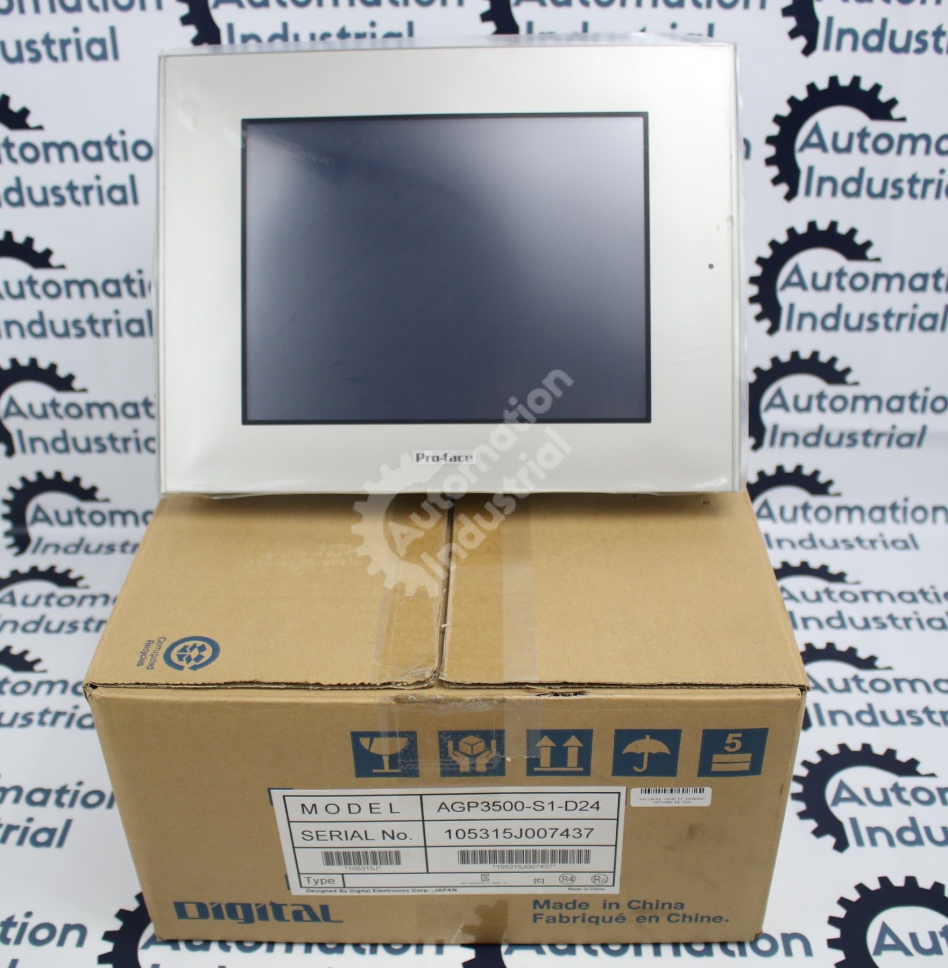 Pro-face AGP3500-S1-D24 10.4 inch HMI Touchscreen New Surplus Factory