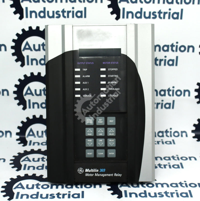 GE Multilin 369-LO-0-M-0-0-H-E Motor Management Relay – Automation ...