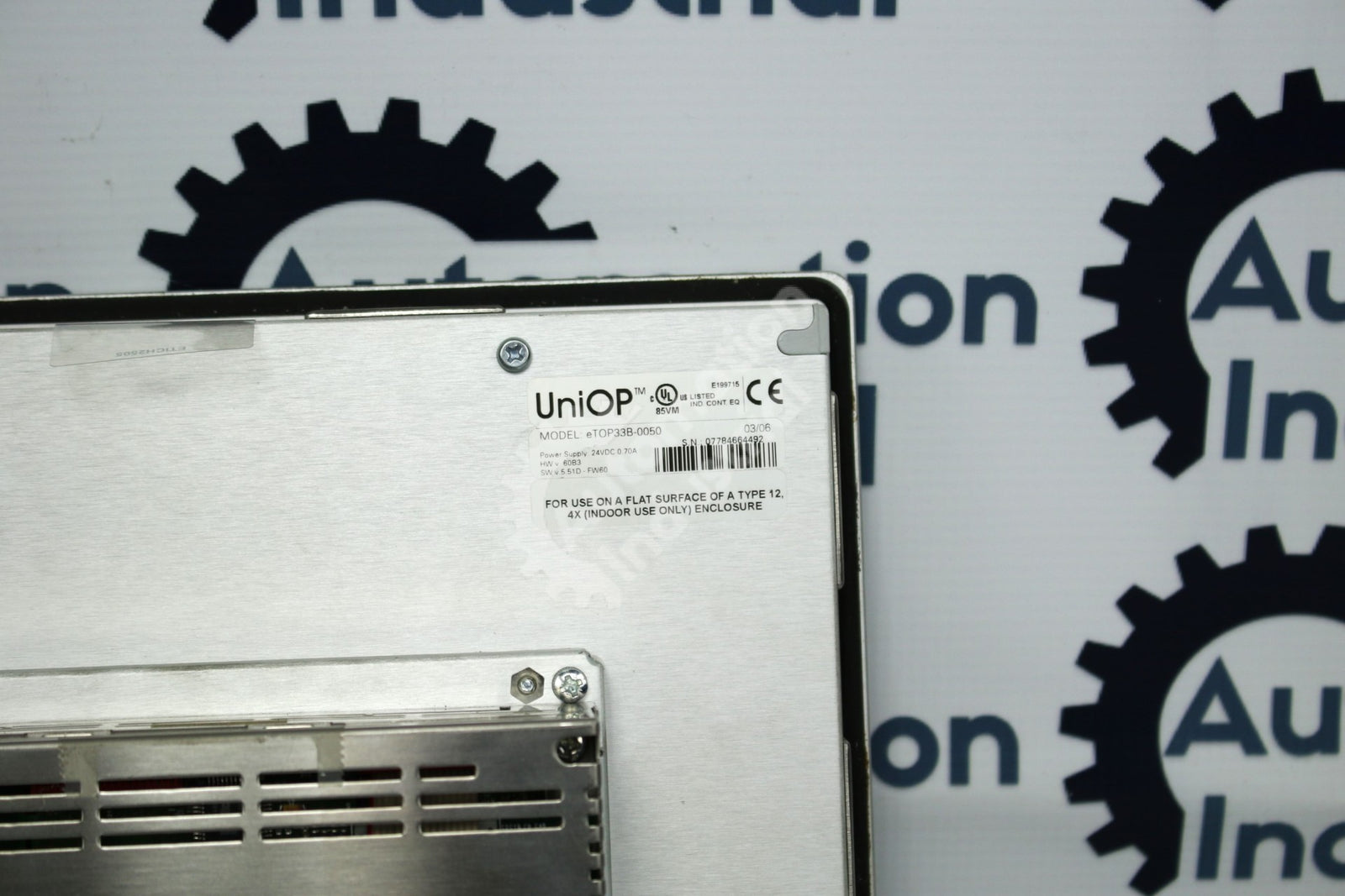 UniOP ETOP33B-0050 15 inch HMI Touchscreen – Automation Industrial